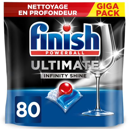 Finish Ultimate Infinity Shine 80 capsules | Finish® FR