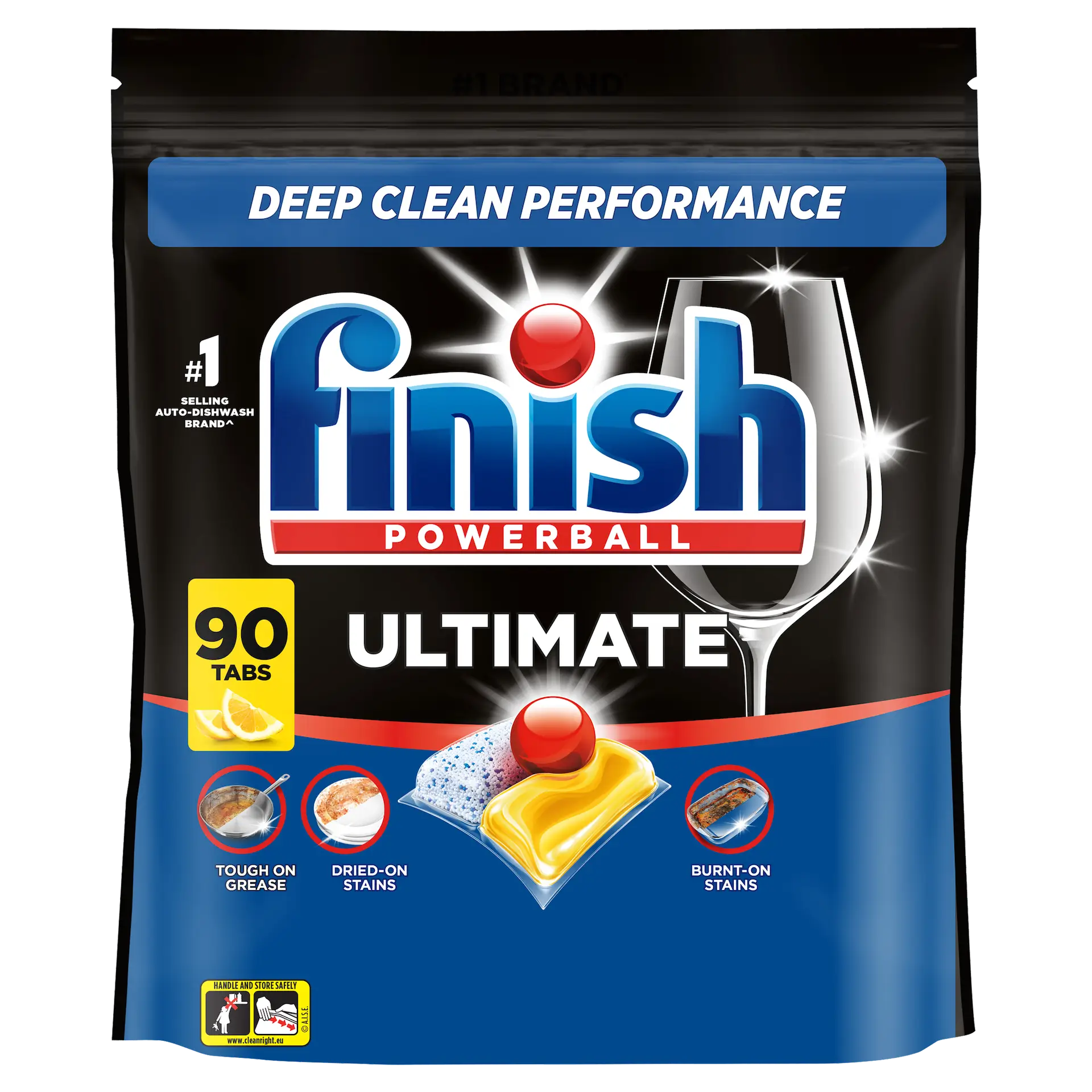 Finish Ultimate Lemon 90 Pack | Finish® AU