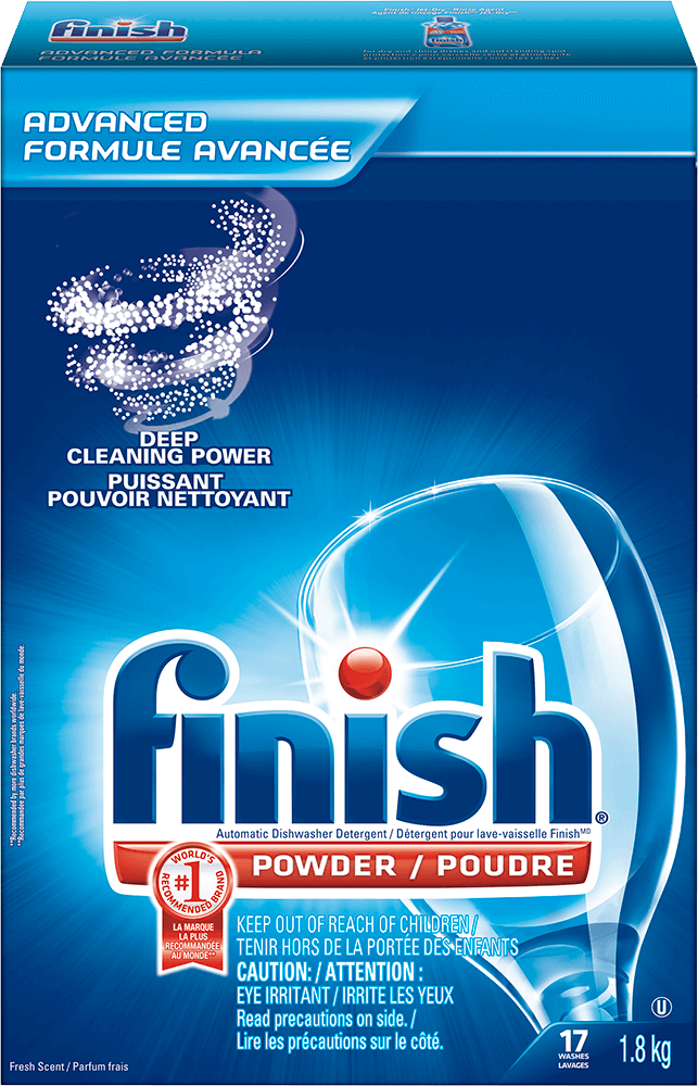Finish® Powder Dishwasher Detergent 1.8Kg Regular | Finish CA