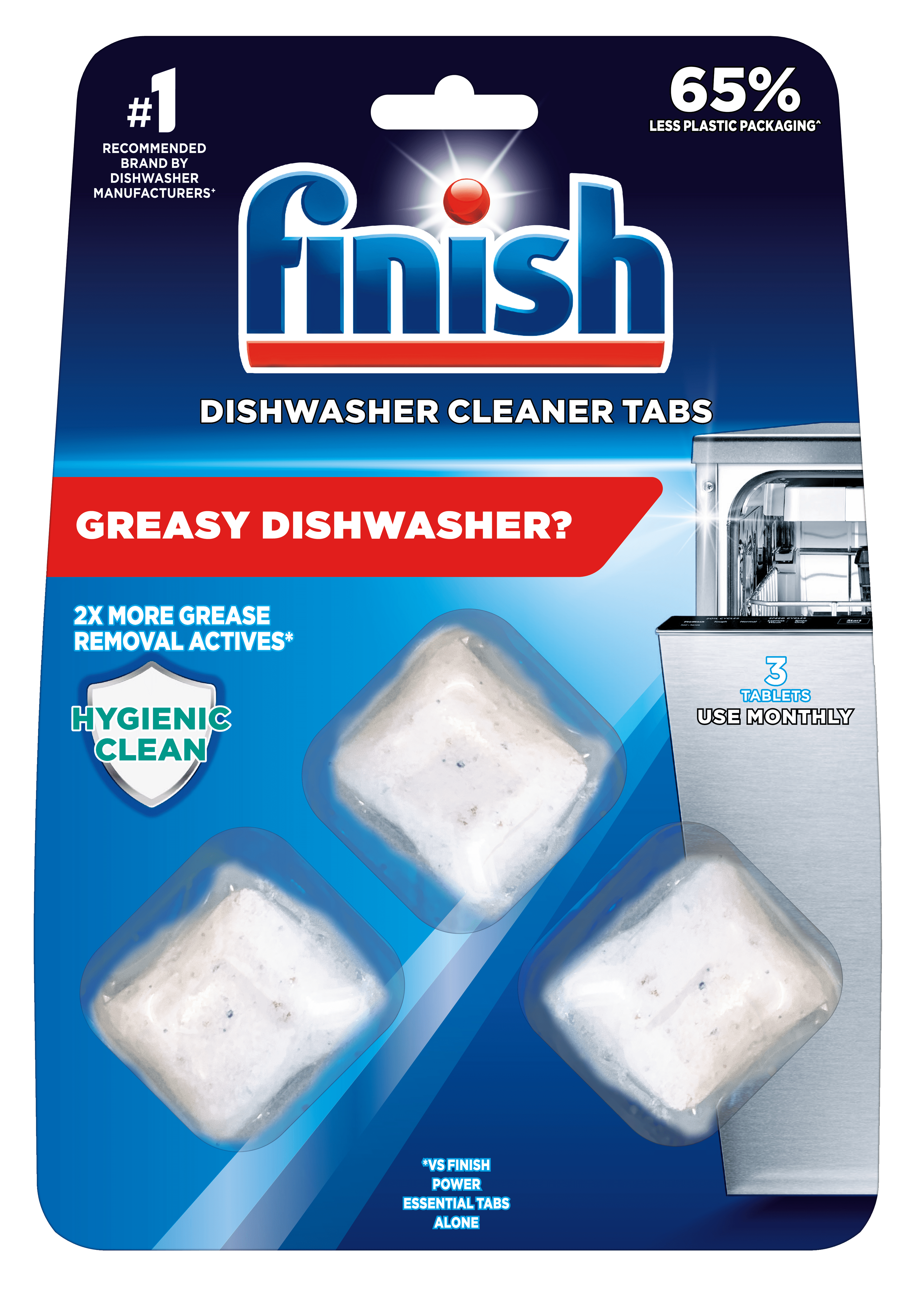 Finish® In-Wash Dishwasher Cleaner | Finish® NZ