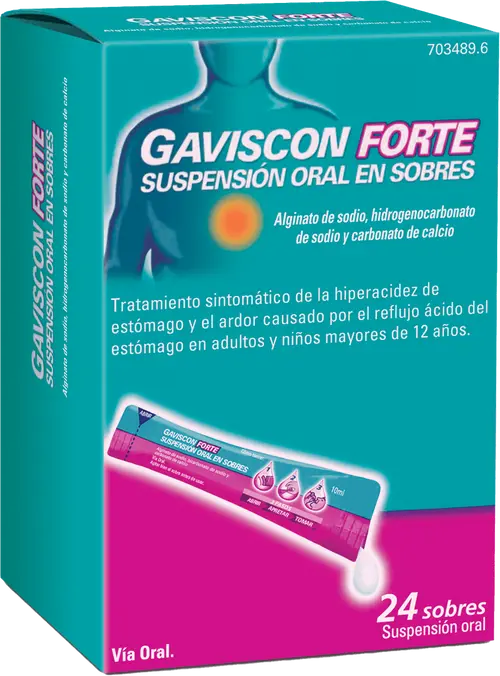 Gaviscon Forte | Suspension oral en sobres | Gaviscon ES
