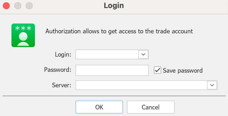 Bagaimana cara masuk ke akun trading untuk pengguna desktop?